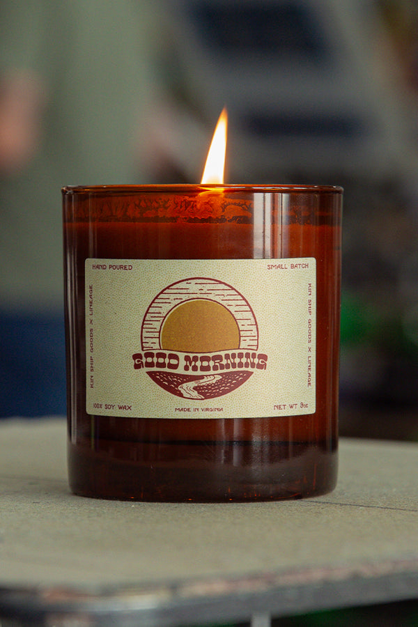 KSG x Lineage: Good Morning Candle | Kin Ship Goods