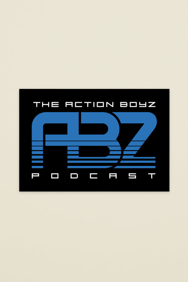 Action Boyz: Logo Sticker | Kin Ship Goods