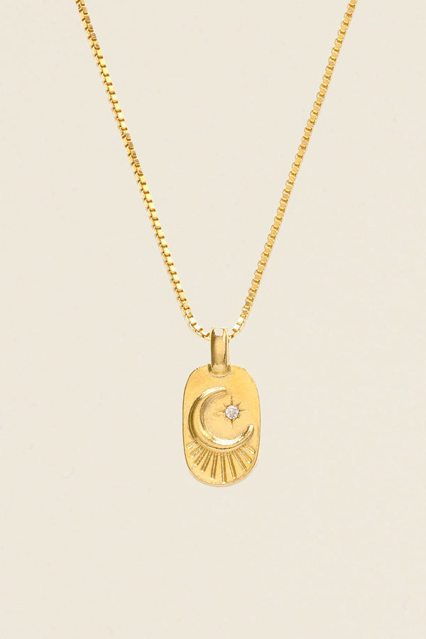Helena Medallion Necklace | Kin Ship Goods