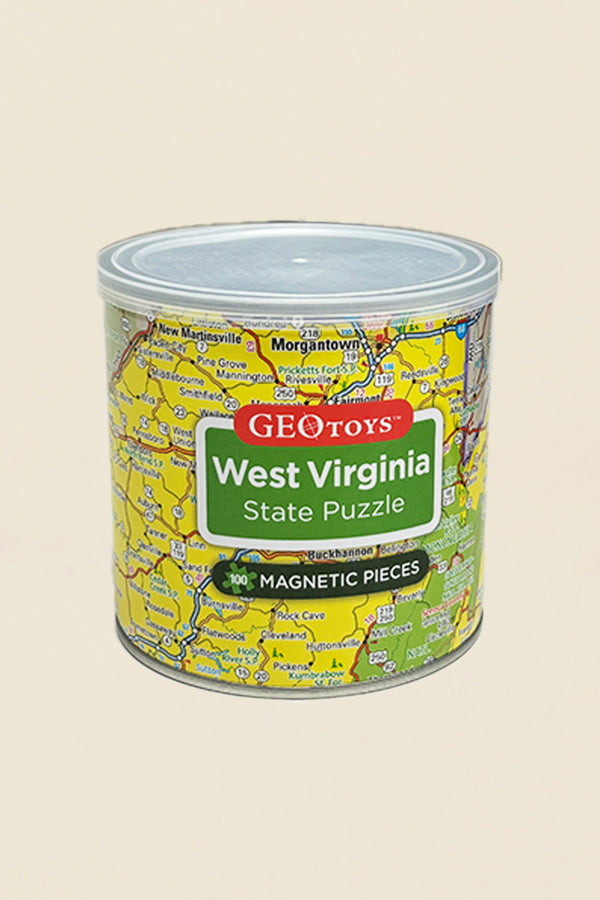 West Virginia Magnetic Puzzle | Kin Ship Goods